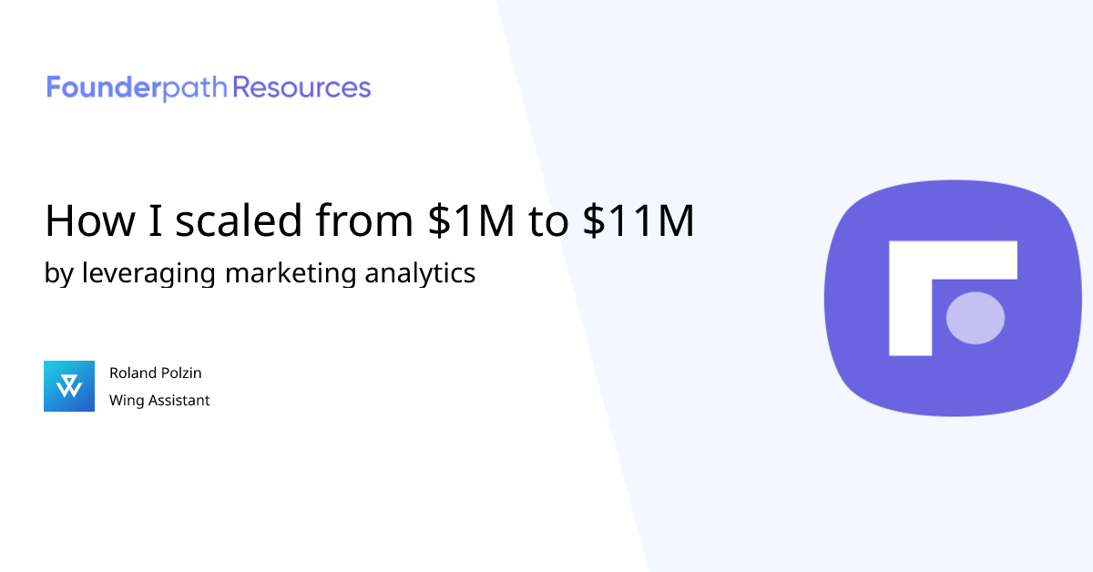 How I scaled from $1M to $11M - Founderpath Resources