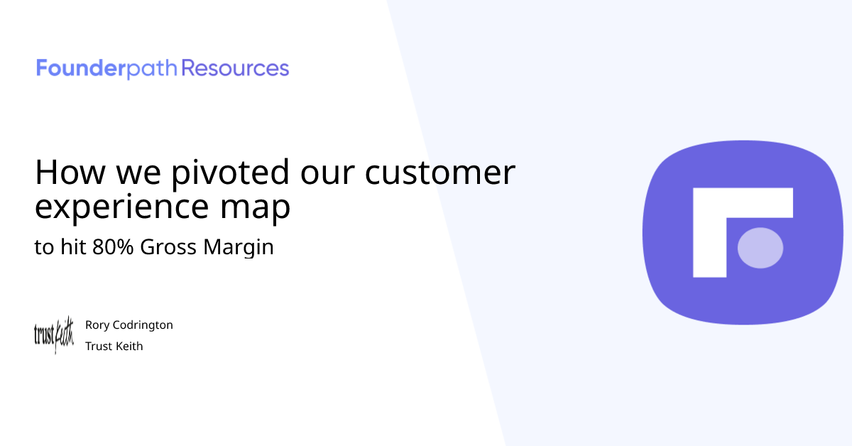How We Pivoted Our Customer Experience Map Founderpath Resources